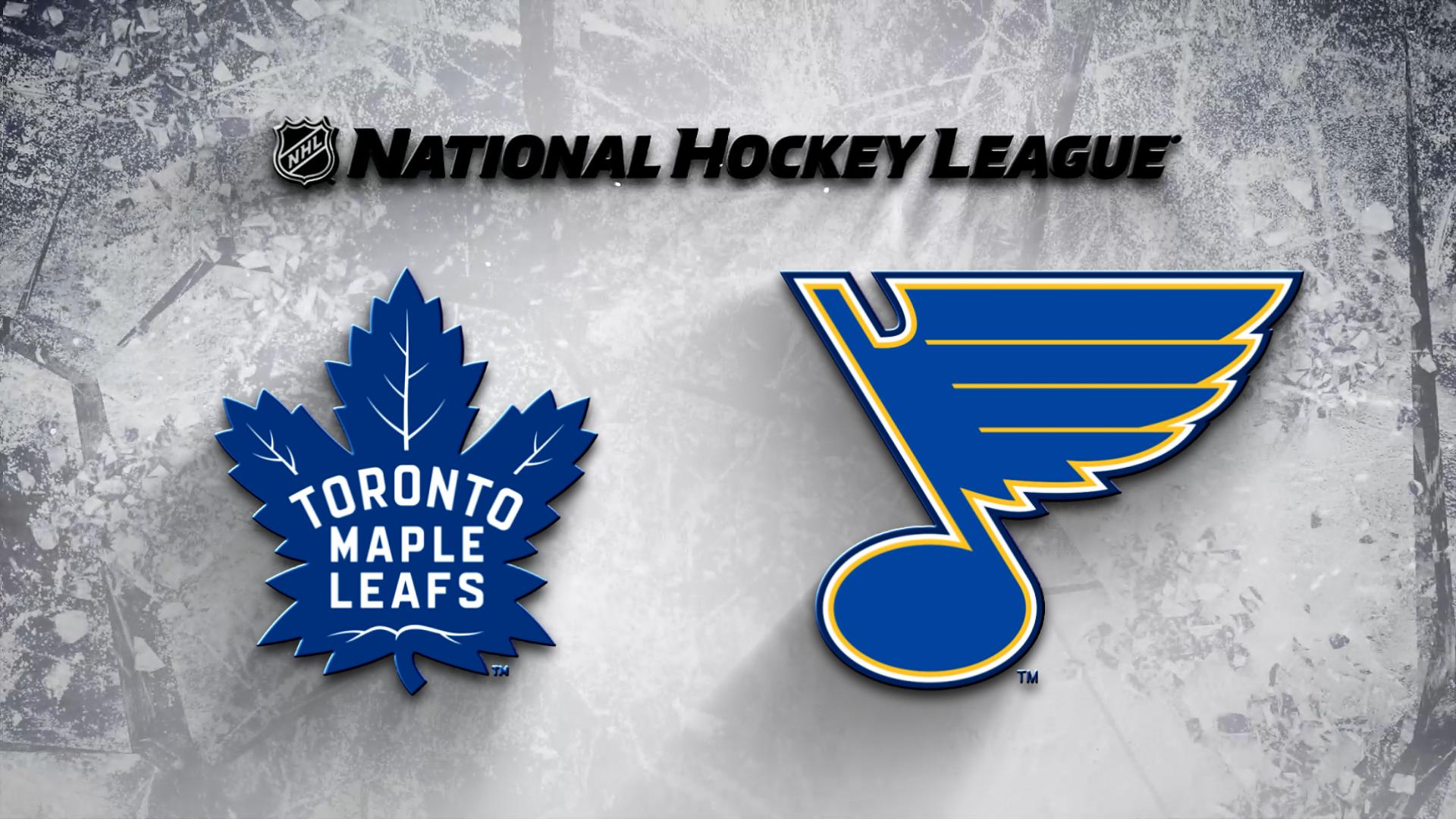 St. Louis Blues vs. Toronto Maple Leafs