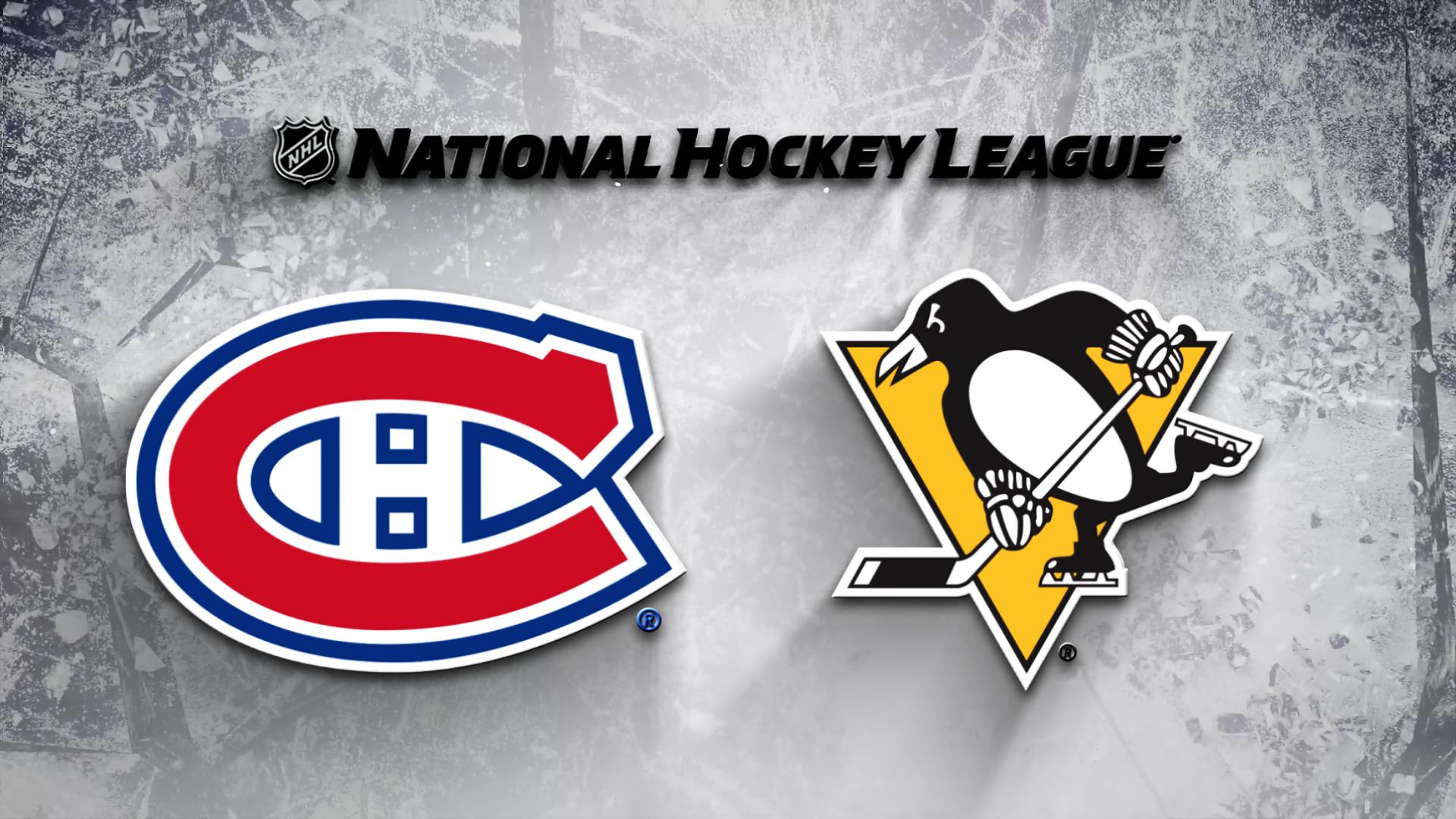 Pittsburgh Penguins vs. Montreal Canadiens