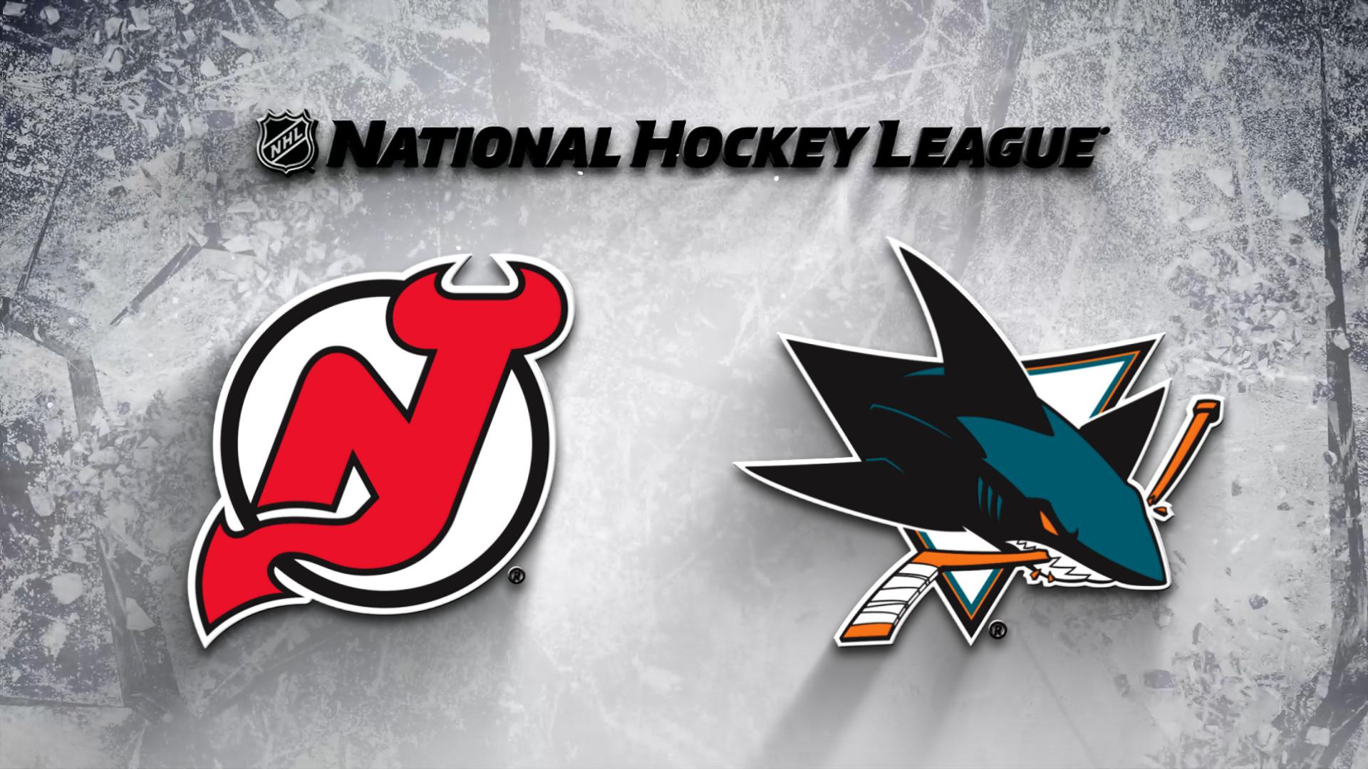 San Jose Sharks vs. New Jersey Devils