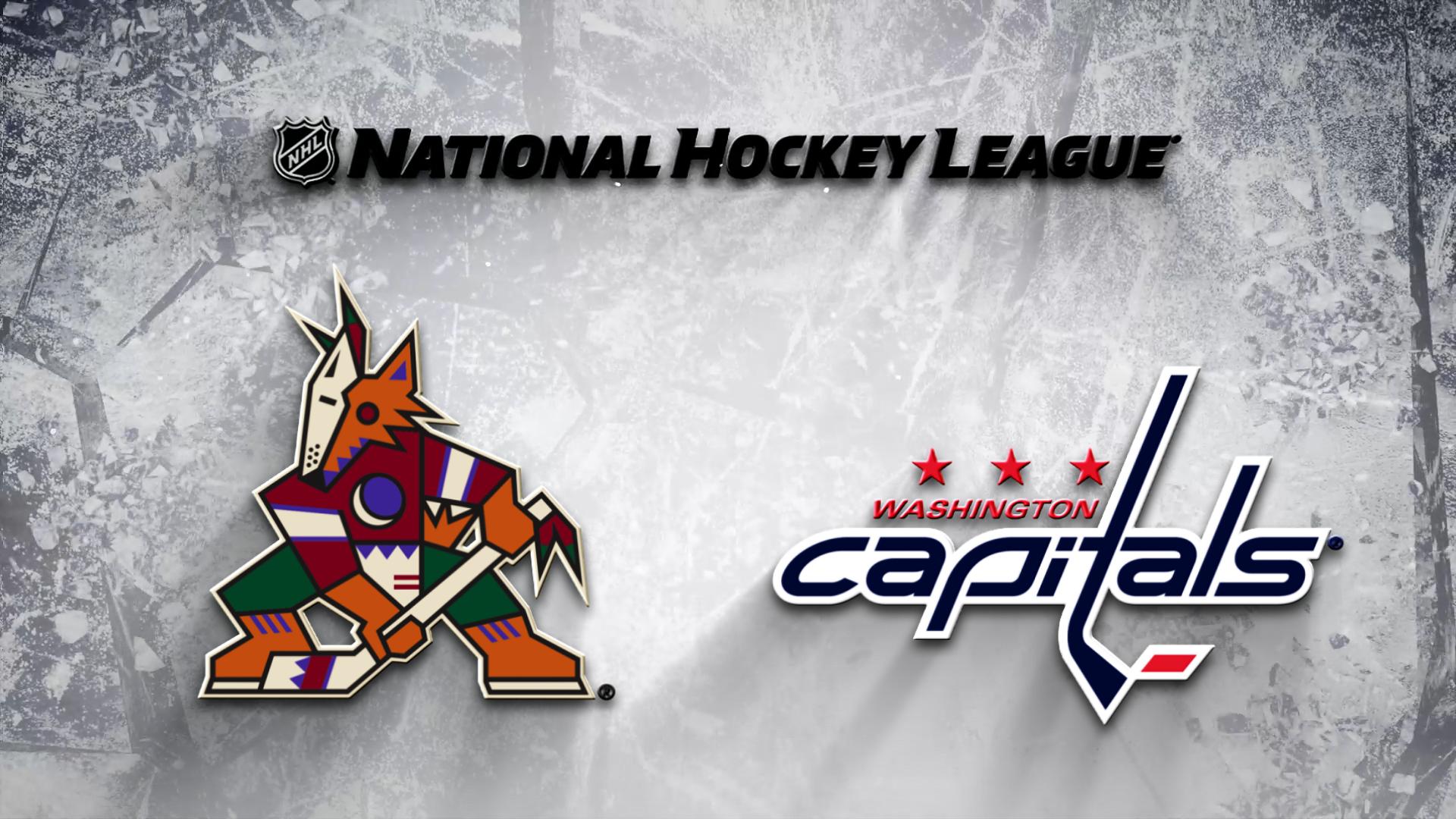 Washington Capitals vs. Arizona Coyotes