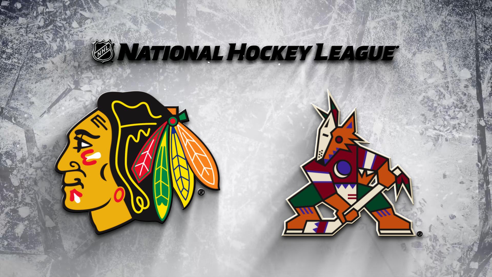 Arizona Coyotes vs. Chicago Blackhawks