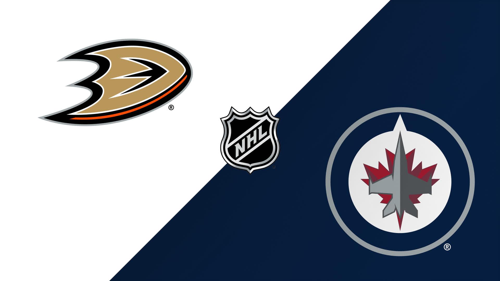 Winnipeg Jets vs. Anaheim Ducks